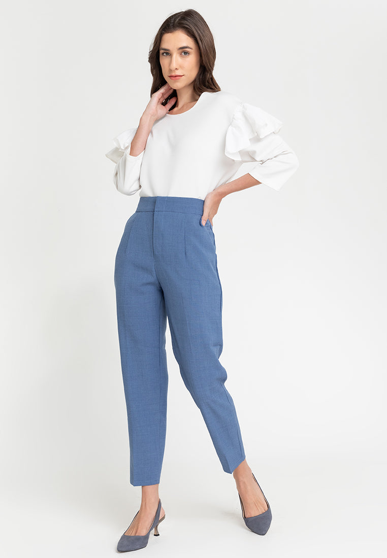 TORONTO Slacks With Front Zipper – badomoda