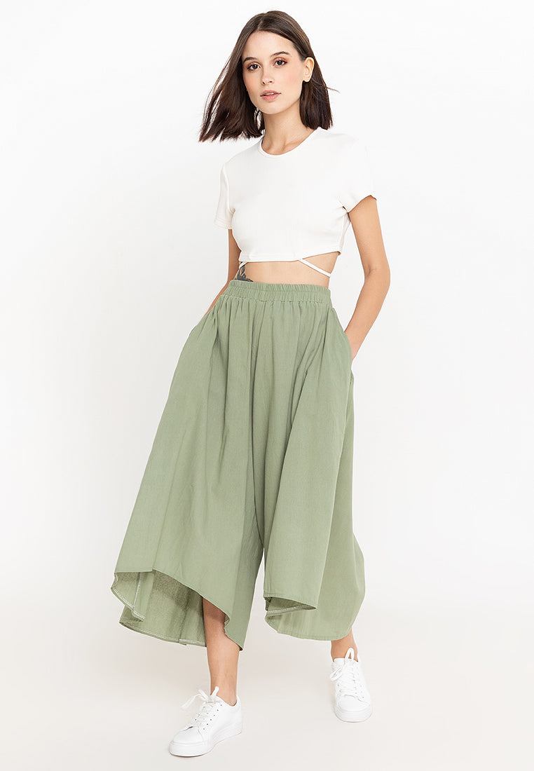 LOISA Wide Legged Gaucho Pants – badomoda